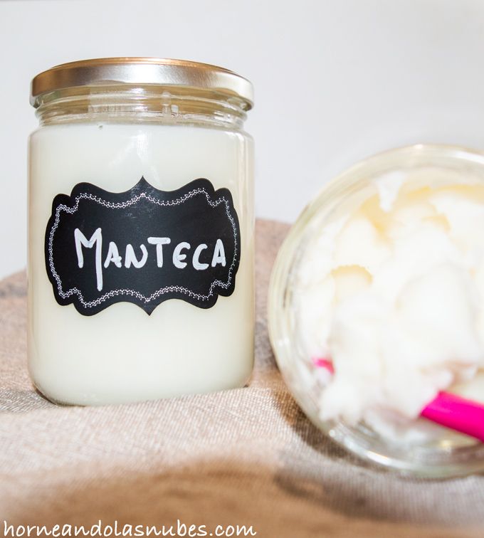 Cómo preparar manteca para repostería | Horneando las nubes